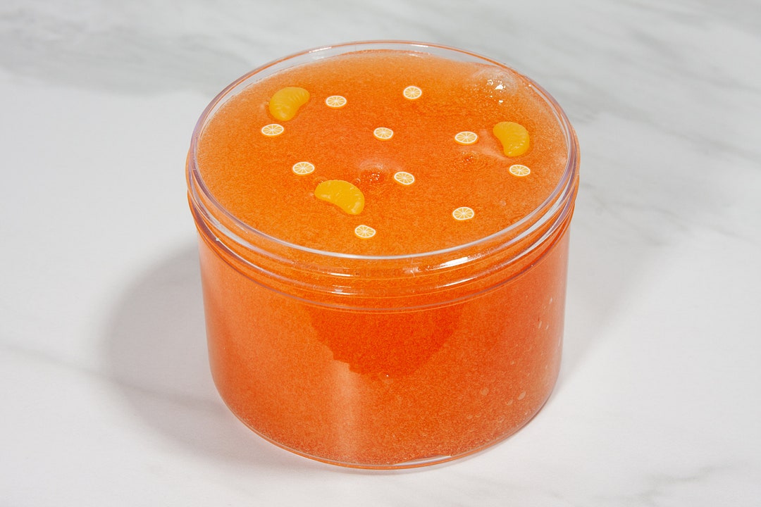 Slime- Orange Marmalade Jelly Slime, Jelly Slime, Orange Juice Slime ...