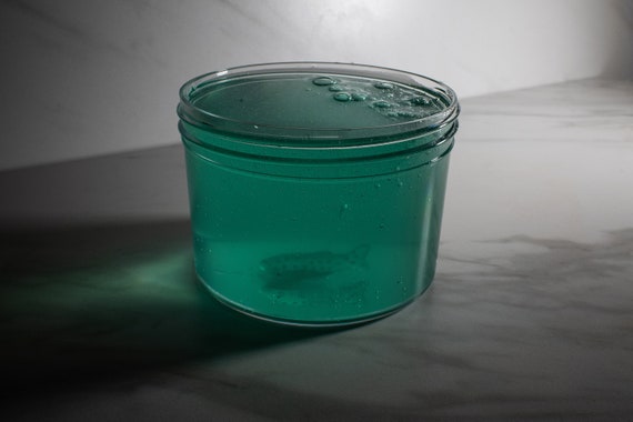 Aquamarine Clear Slime Blue Slime Teal Slime Clear Slime | Etsy