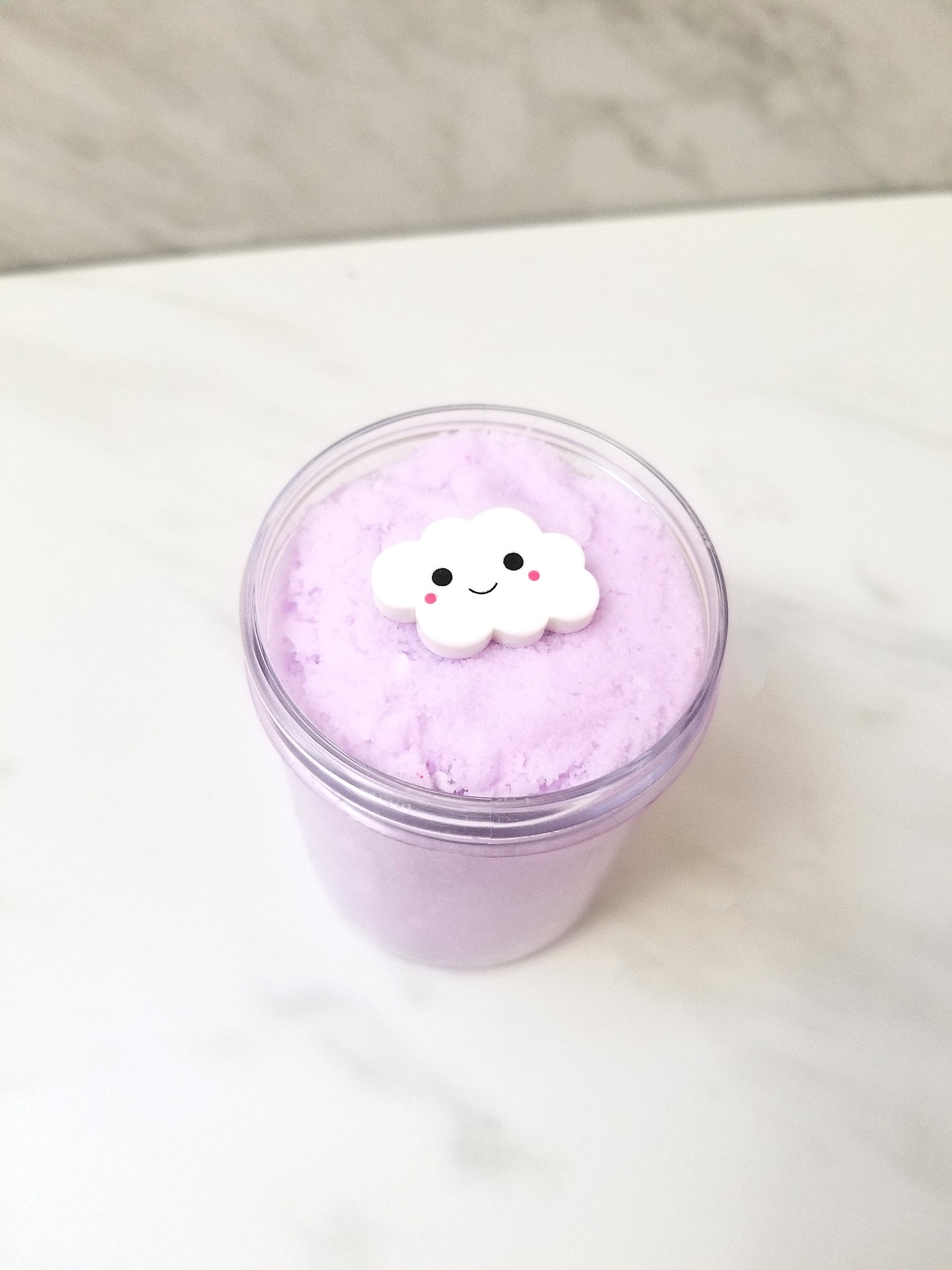 Lavender Aromatherapy Cloud Slime slime lavender slime with | Etsy