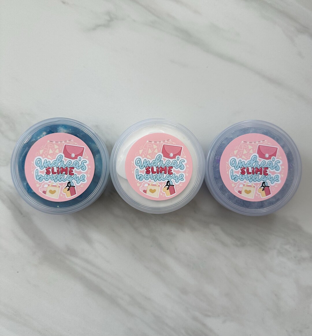 Slime Texture Sample Set, Set of 10 2 Oz Slimes, Mini Slimes, Slime ...