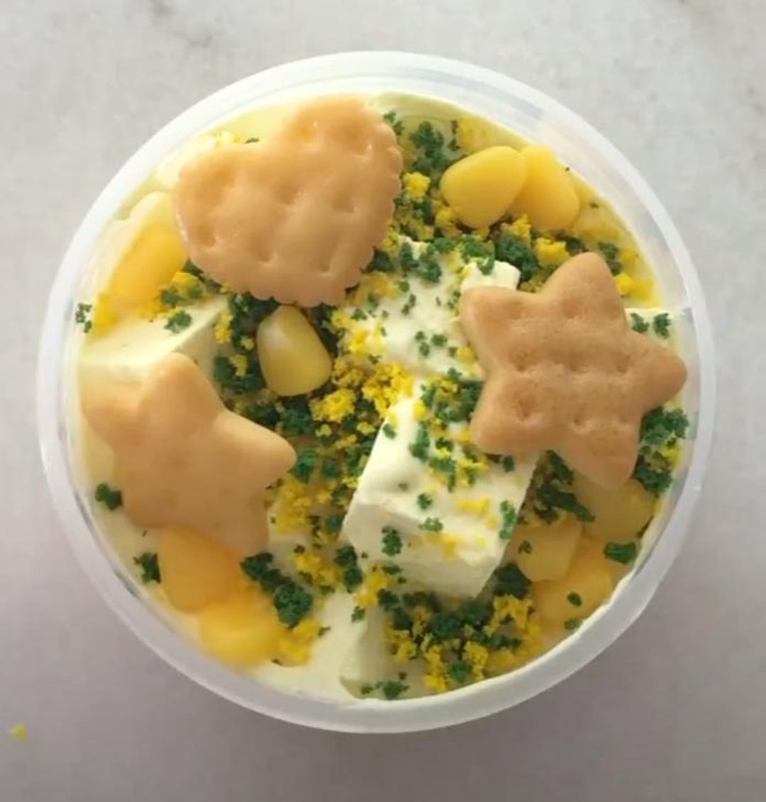 Summer Corn Chowder Soup Slime, Cornbread Soup Scented Slime, Butter ...