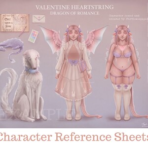 Dnd Character Reference Sheet Commissions - Etsy