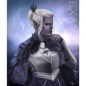 Halfbody Custom Dnd Character Illustrations - Etsy UK