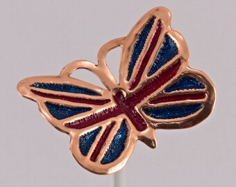Union Jack Butterfly | Etsy