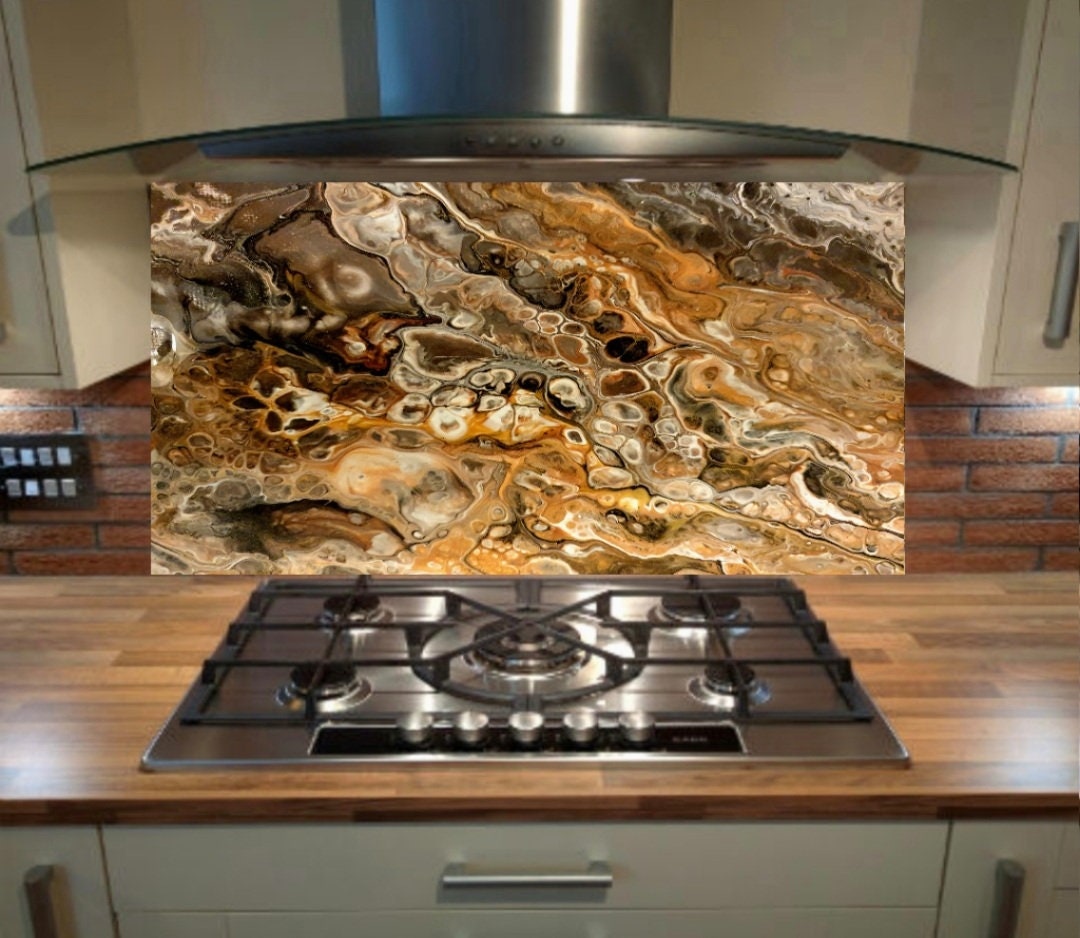 Unique Abstract Splashbacks - Etsy