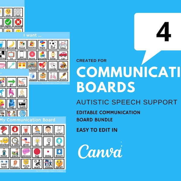 Communication Board - Etsy