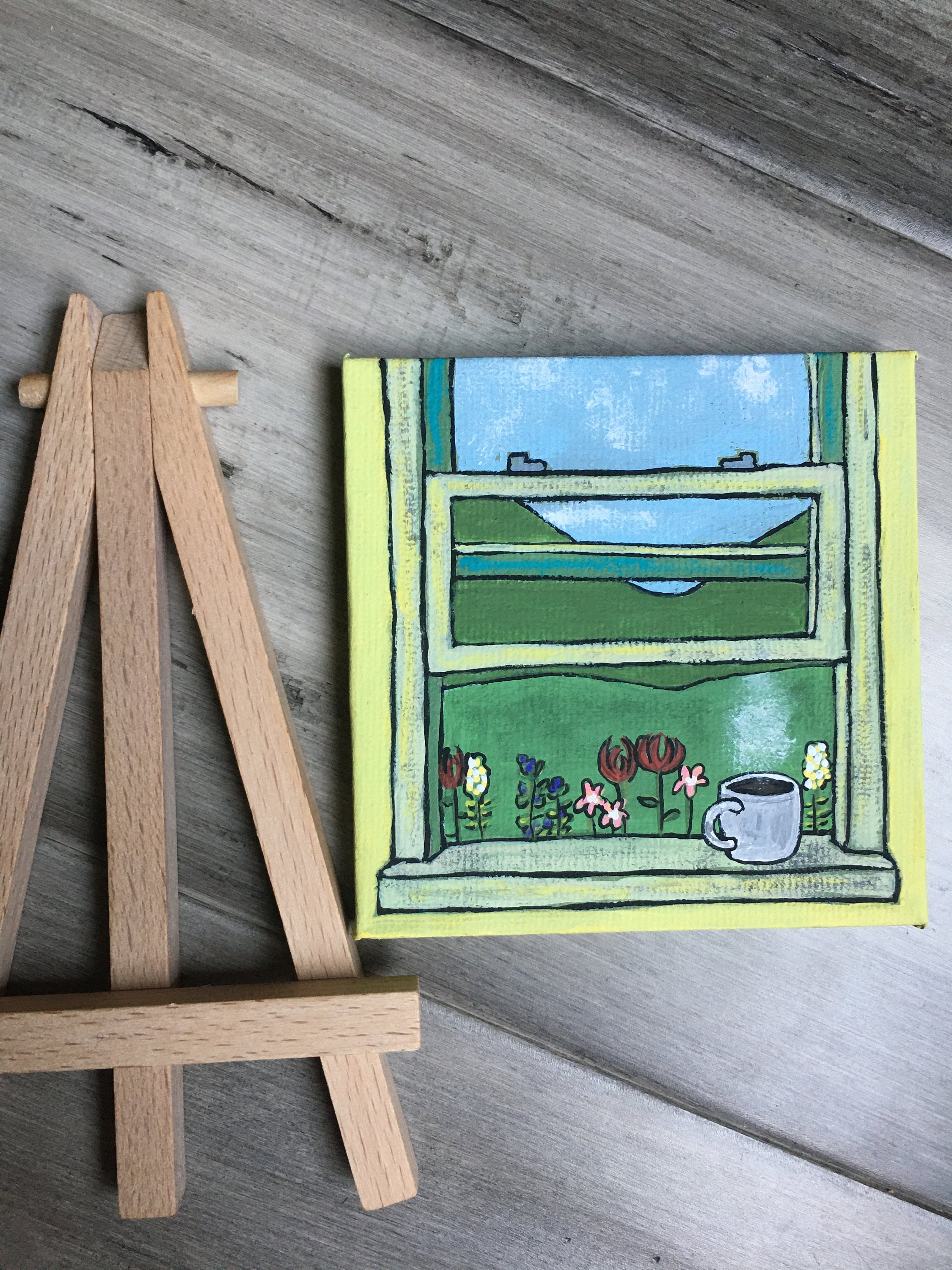 Flower Window Etsy