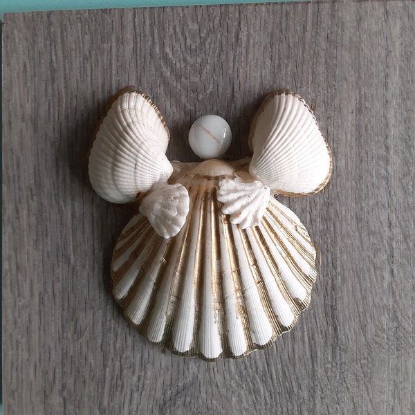Seashell Angel - Etsy