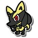 160 Shiny Lucario Vinyl Sticker - Etsy