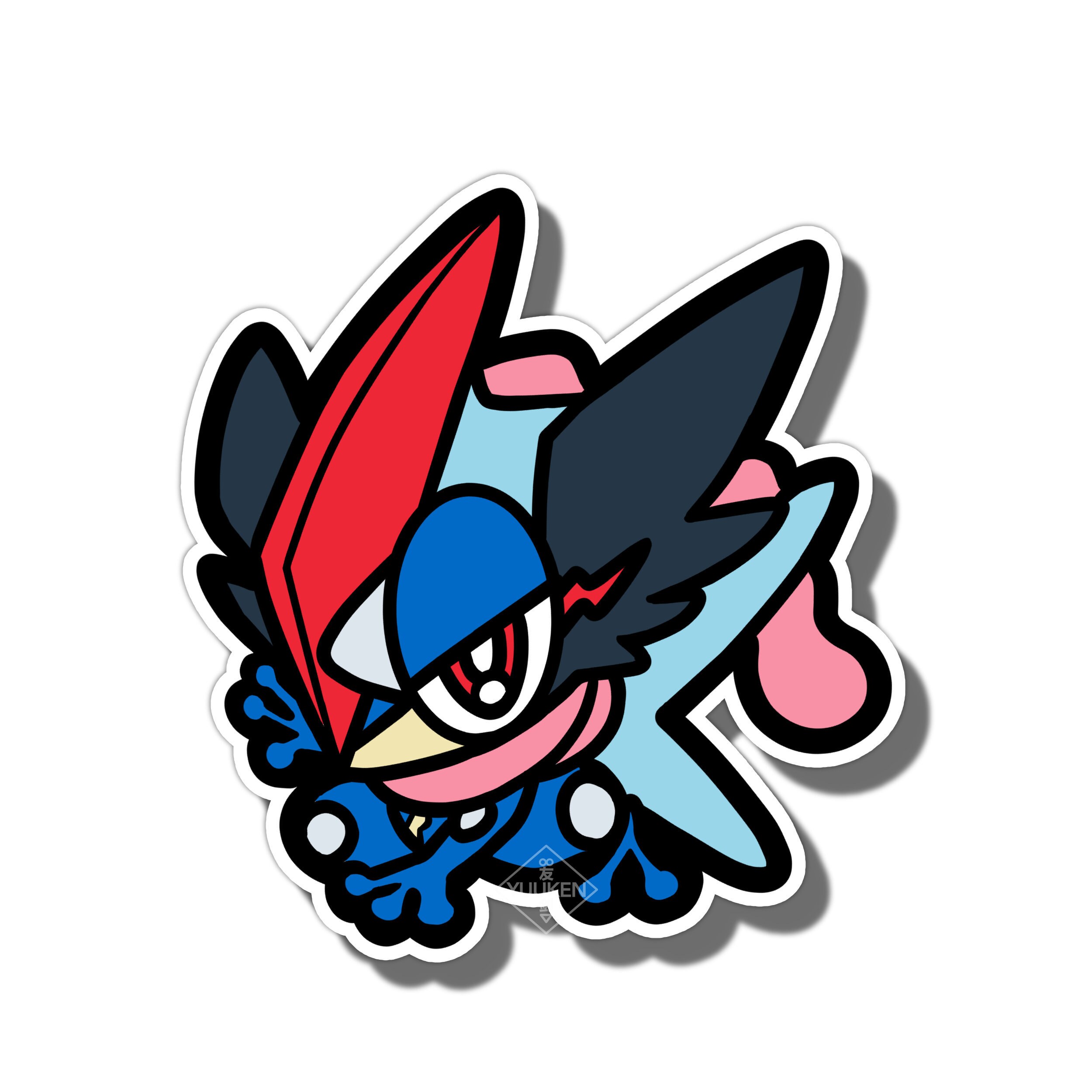 Laptop Shiny Greninja Peeker Sticker Decals & Skins Electronics ...