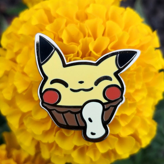 103 Pikachu Cheese Tart Enamel Pin | Etsy