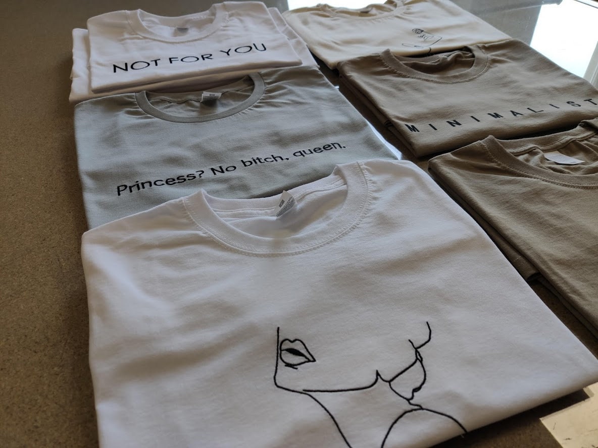 Lady Line Art Embroidery Design - Etsy