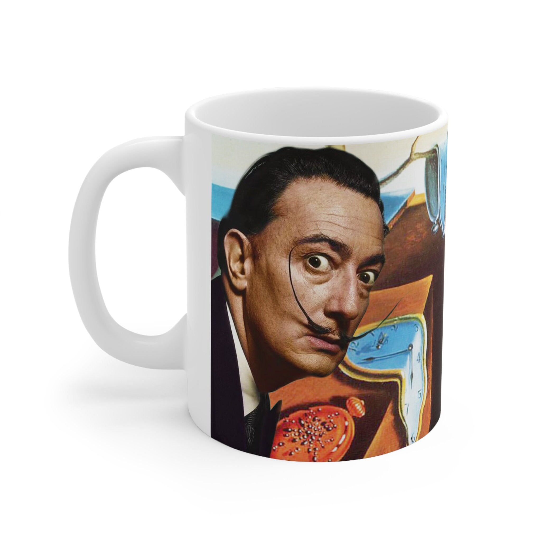Salvador Dali Art Print Mug Painting Mug Gift Idea Stylish - Etsy