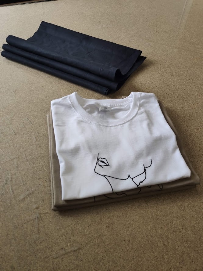 Lady Line Art Embroidery Design - Etsy