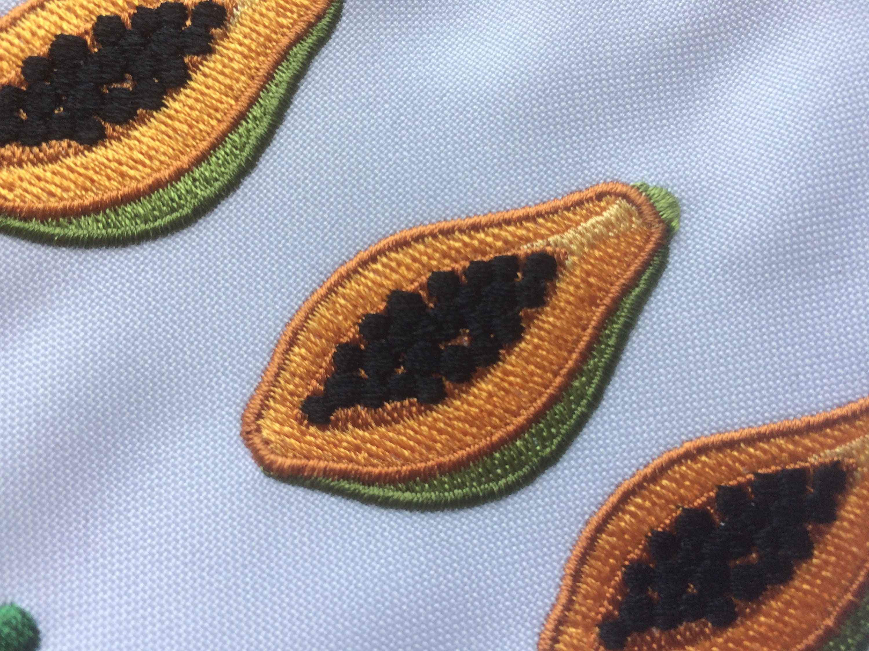 Embroidery Design 'papaya', DST, PES, Instant Download - Etsy