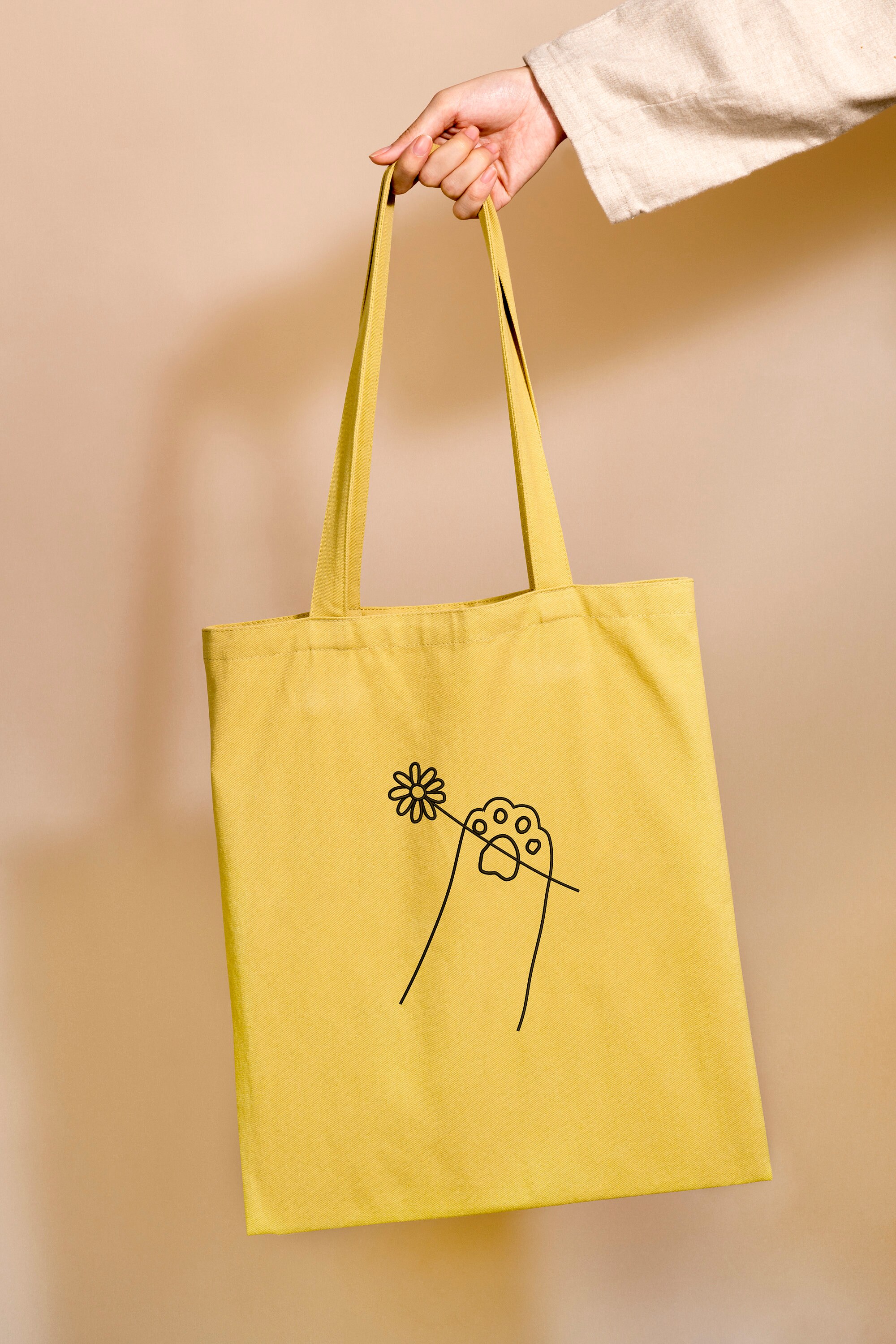 Cat Paw Line Art Embroidery Design, Minimalism, DST, PES, Instant ...