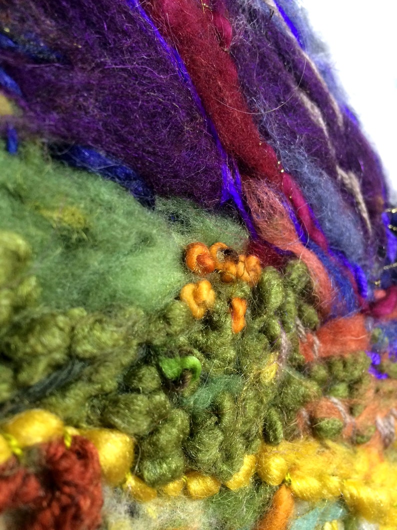 Deep Valley Landscape Abstract Wool Painting Gift for Art - Etsy