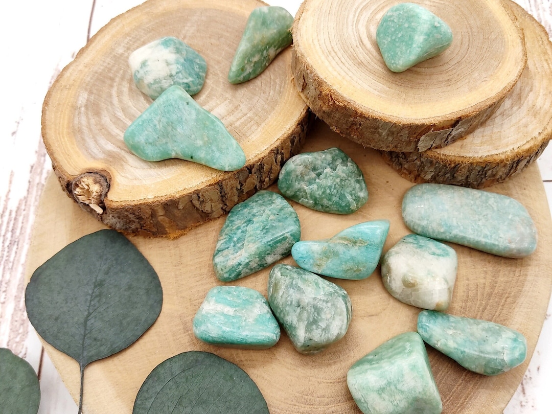 Amazonite Tumbled Stone From Brazil Amazonite Water Stone Amazonite ...