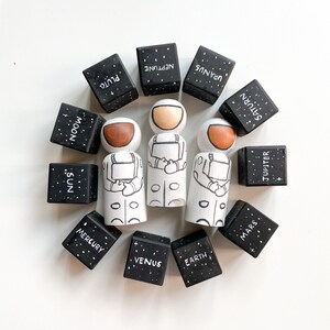 Solar System Block Set - Etsy