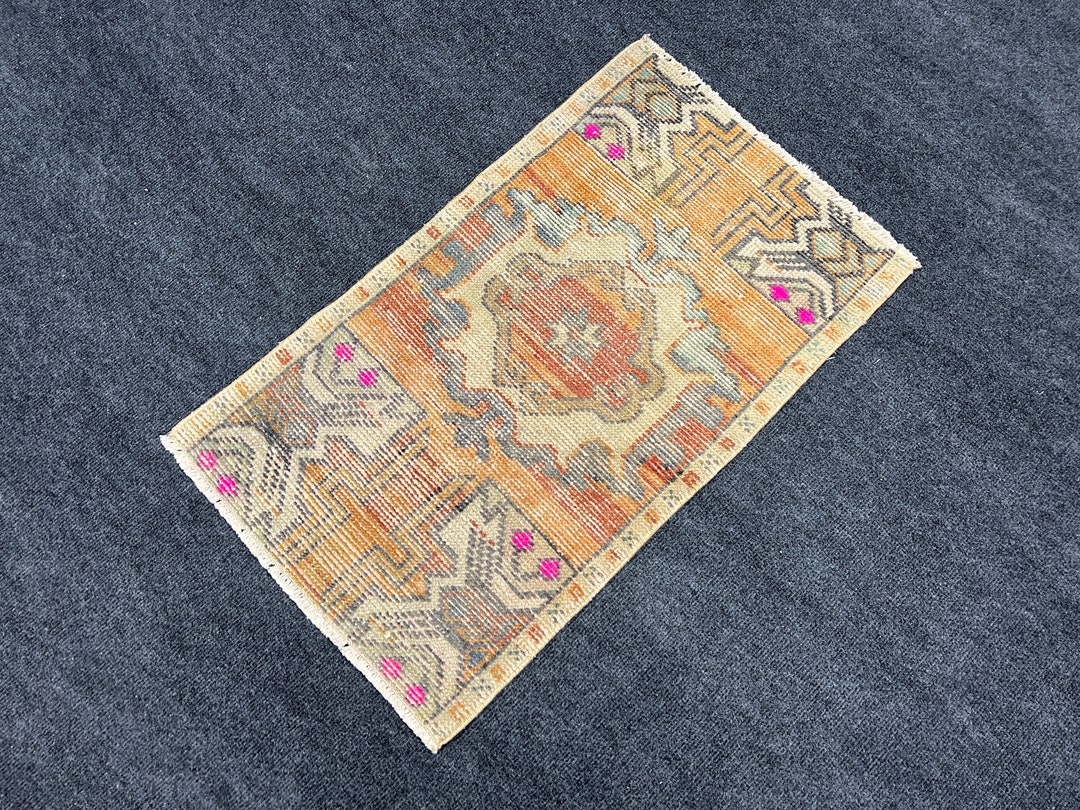 Turkish Rug 2x3 Orange Persian Rug Oushak Wool Rug Area Rug - Etsy UK