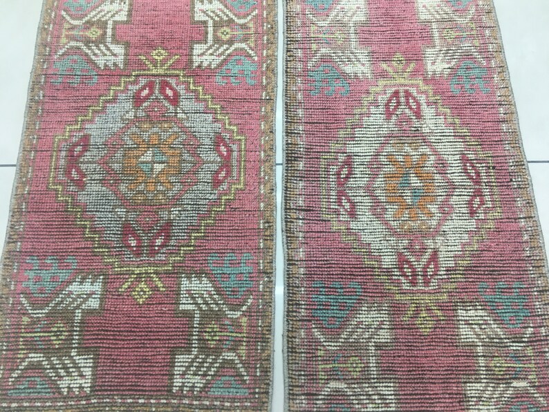 Pair Turkish Rugs Bath Rug Set Matching Rugs Set of Rugs - Etsy