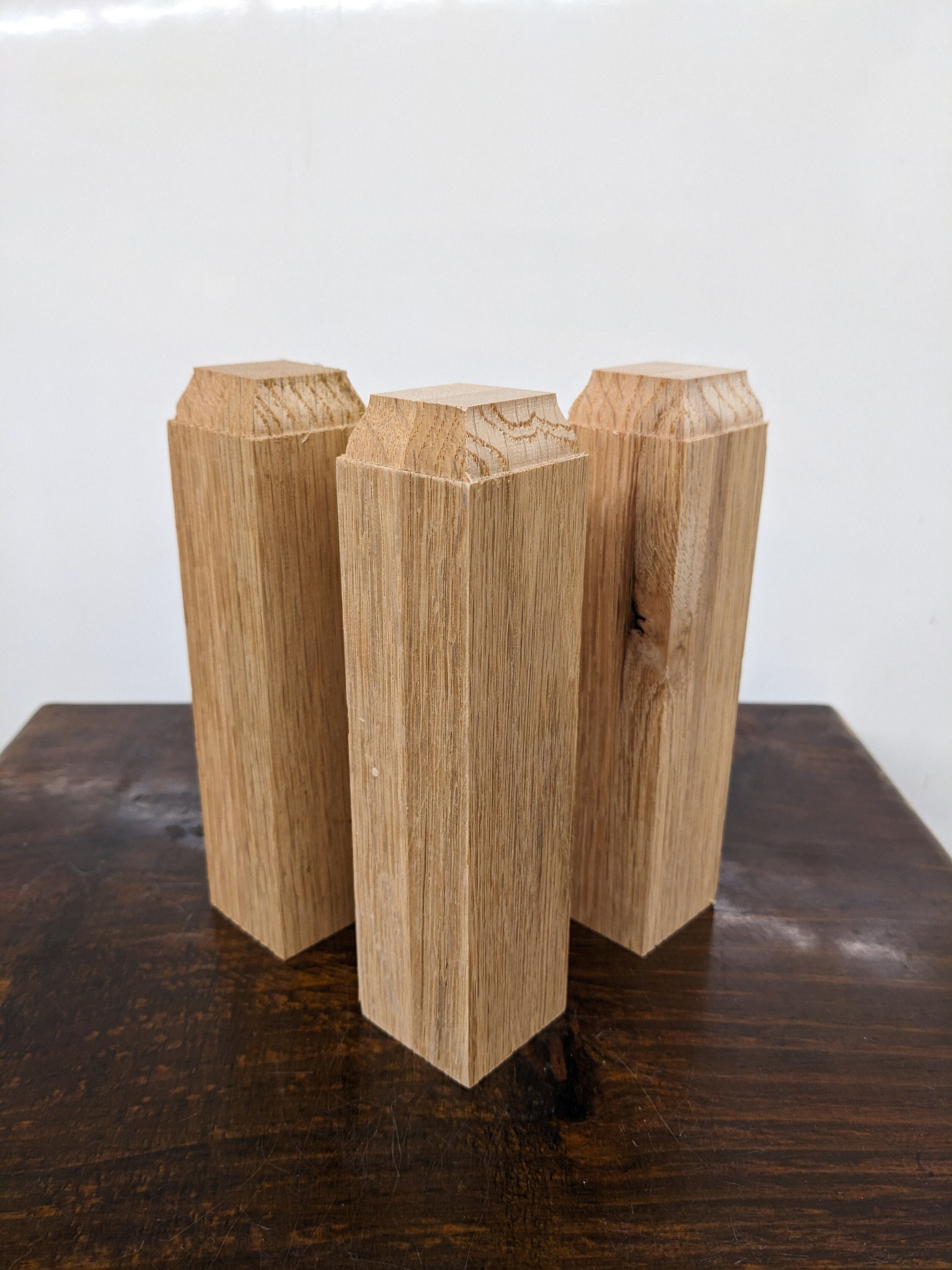 Oak Corner Block 1.375" X 1.375" X 5.75" Door Window Molding Unfinished ...