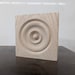 Wooden Rosette 4"-5" Square Door Window Trim 3.5" Bullseye Diameter - Etsy