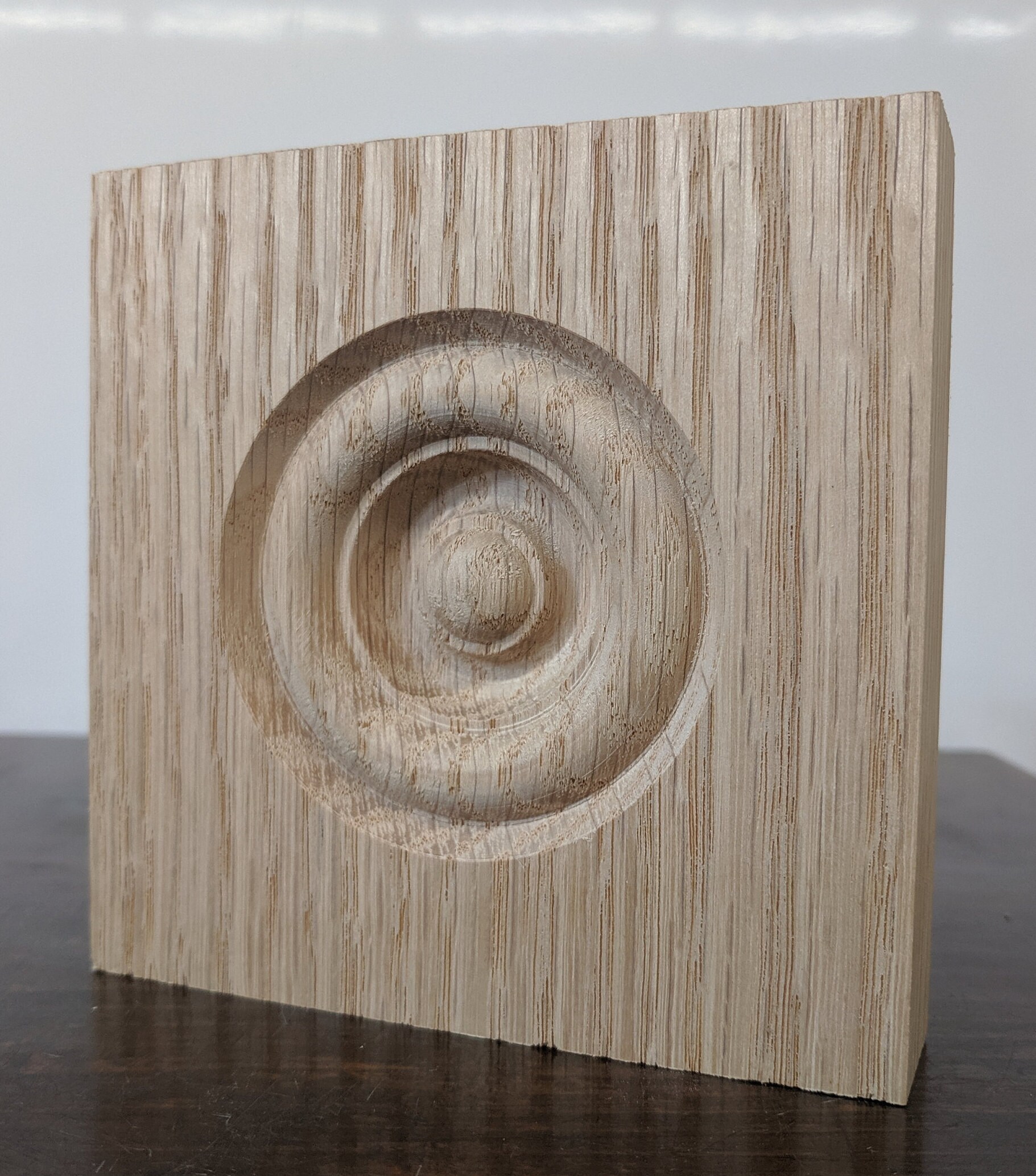 Wooden Rosette 45 Square Door Window Trim | Etsy