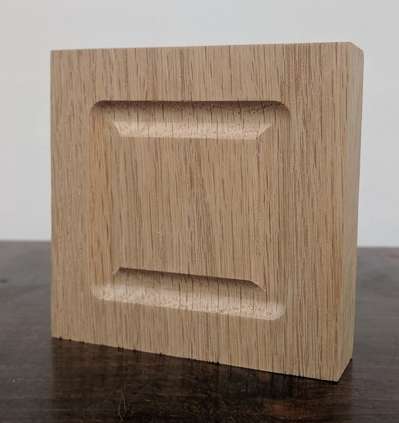 Wooden Square Rosette 45 Square Door Window Trim - Etsy