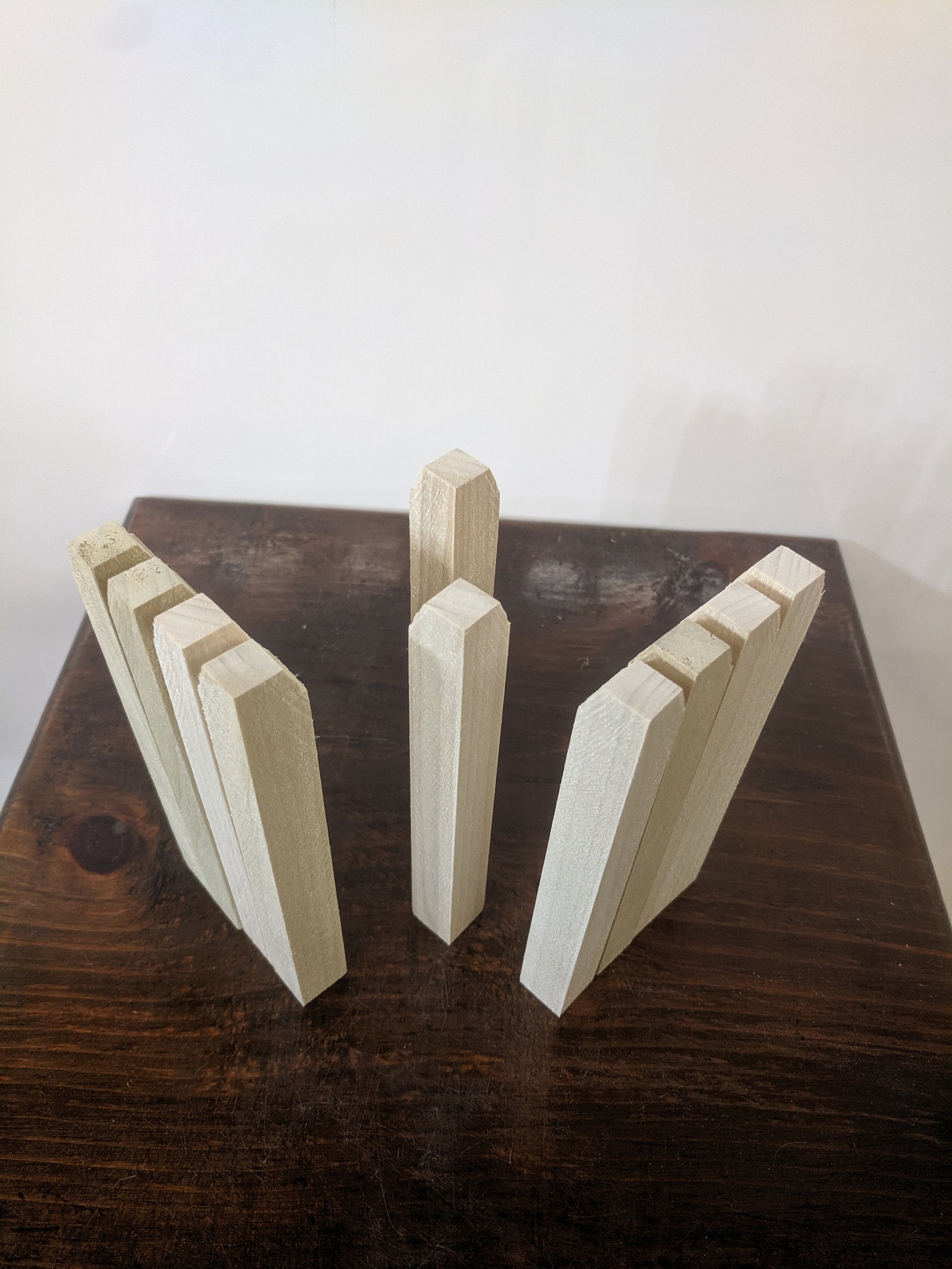 10ct. Poplar Inside Corner Blocks Moulding 5-5/8 X 5/8 X 5/8 Unfinished ...