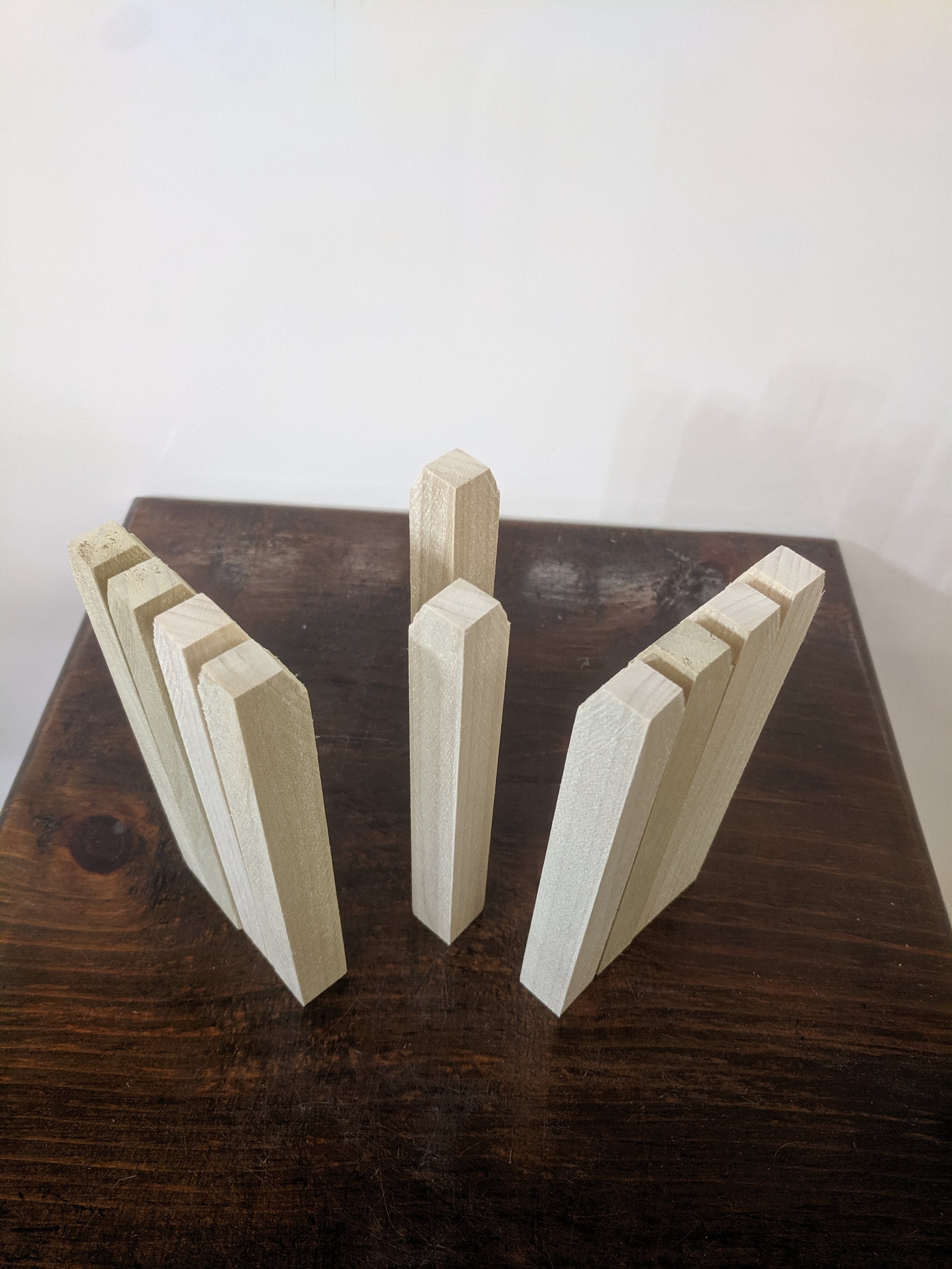 10ct. Poplar Inside Corner Blocks Moulding 5-5/8 X 5/8 X 5/8 Unfinished ...