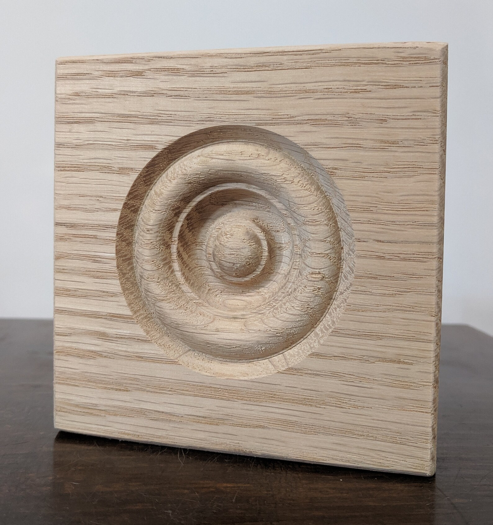 Wooden Rosette 45 Square Door Window Trim | Etsy