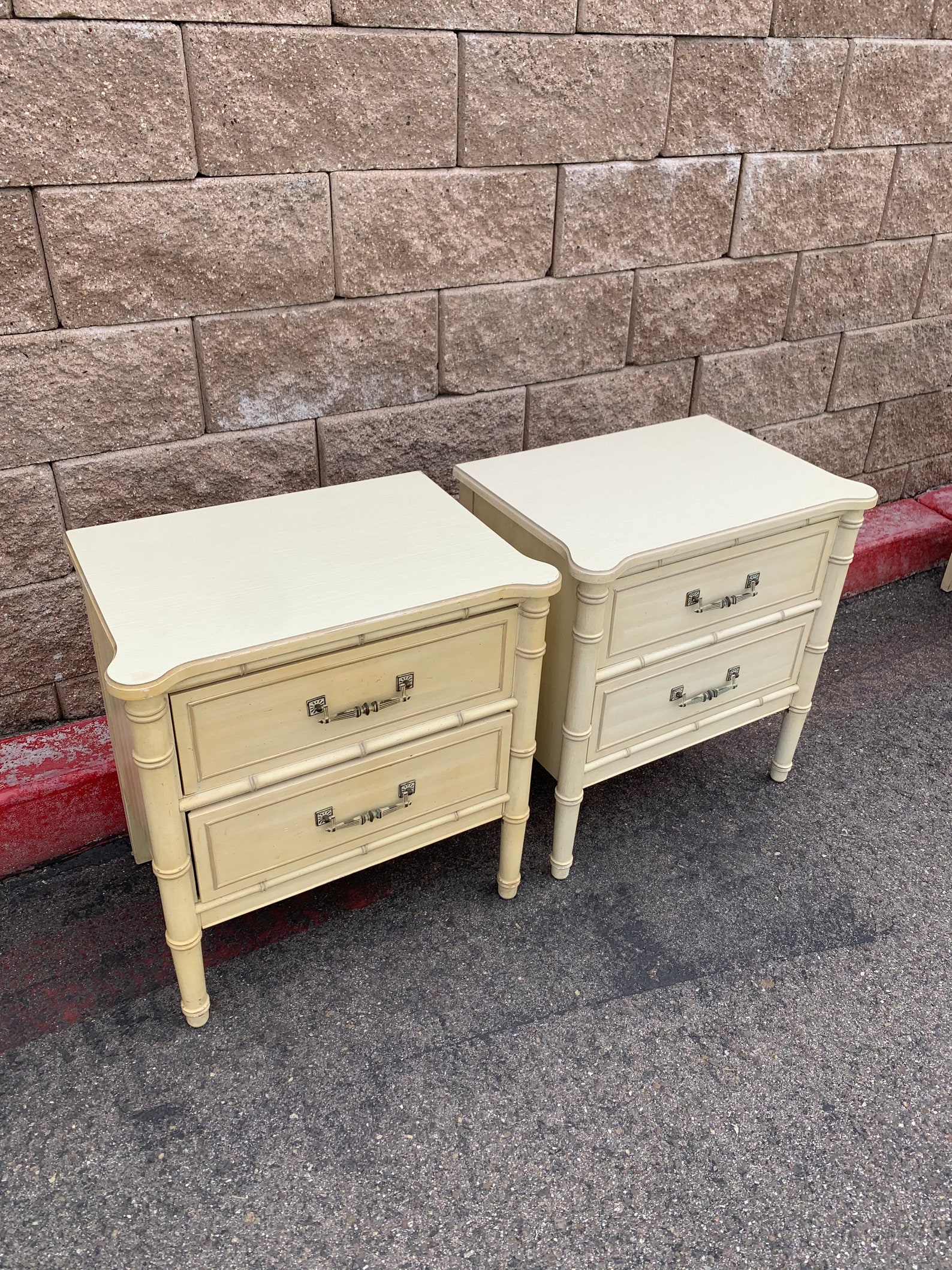 Henry Link Bali Hai Nightstand Set - Etsy
