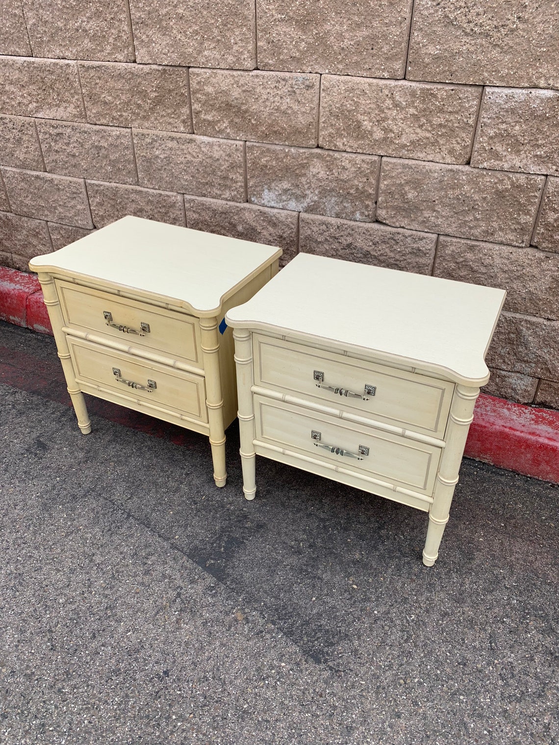 Henry Link Bali Hai Nightstand Set - Etsy