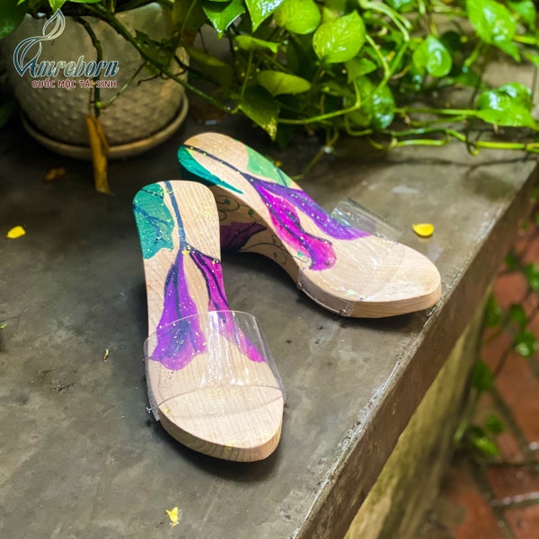 Hand Painted Clogs - Etsy