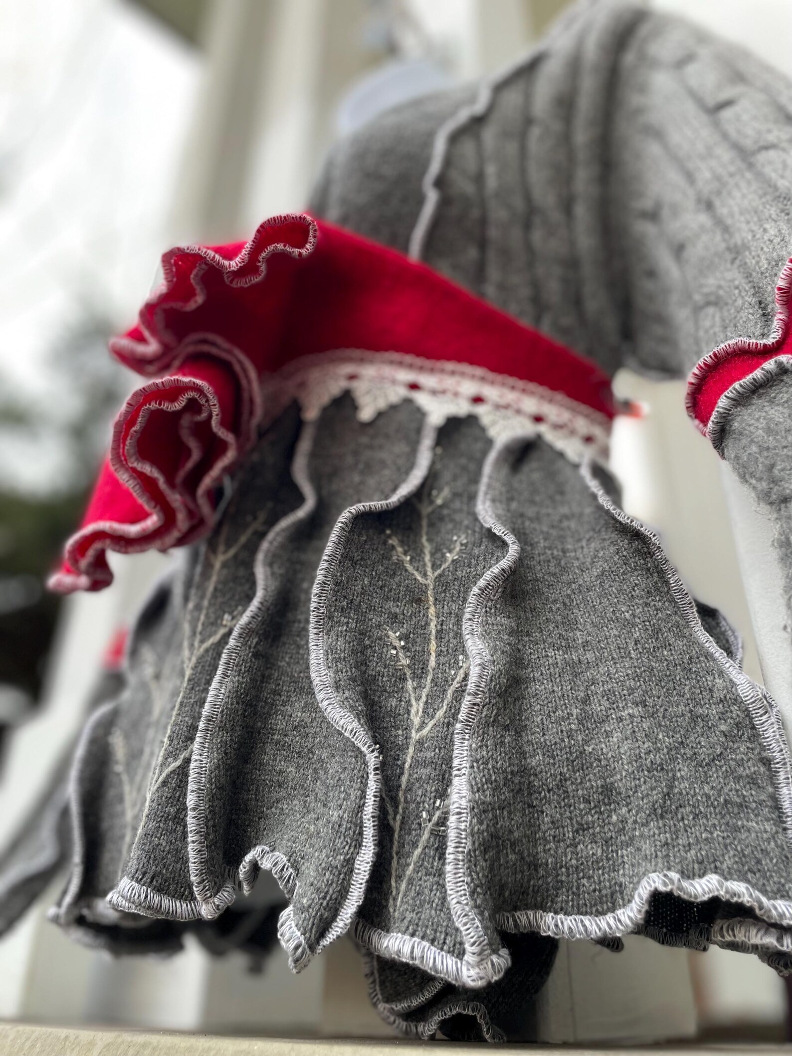 Handmade Katwise Inspired Sweater Christmas Style Sweater Patchwork ...