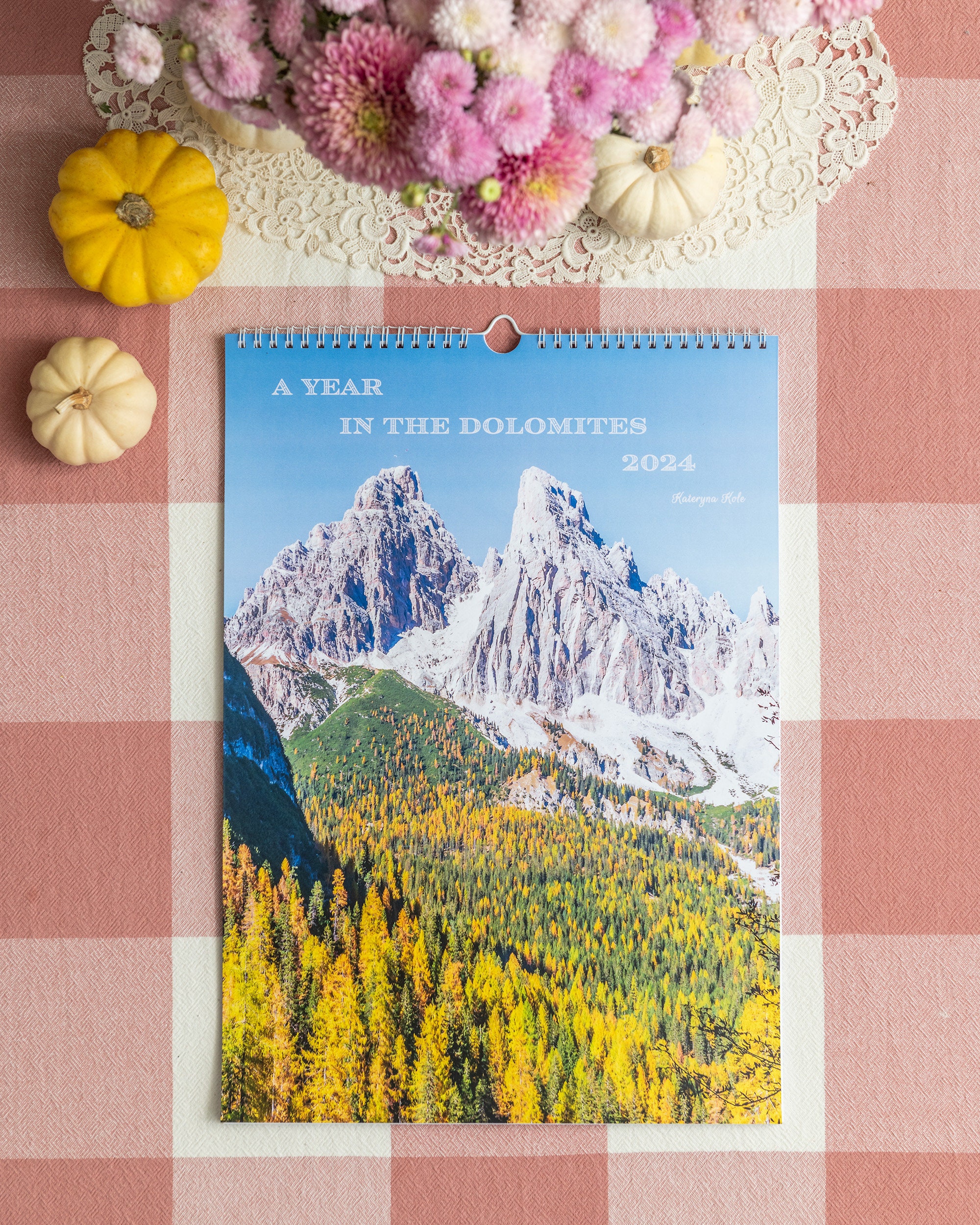 Italy Calendar 2024 A Year in the Dolomites by Kateryna Kole. Italian ...