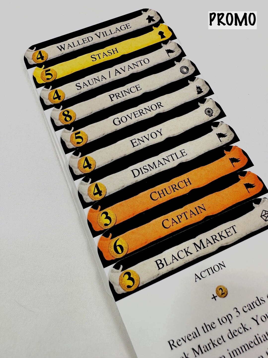 Dominion PROMO Divider Cards - Full Tab Divider Cards of the Promo ...