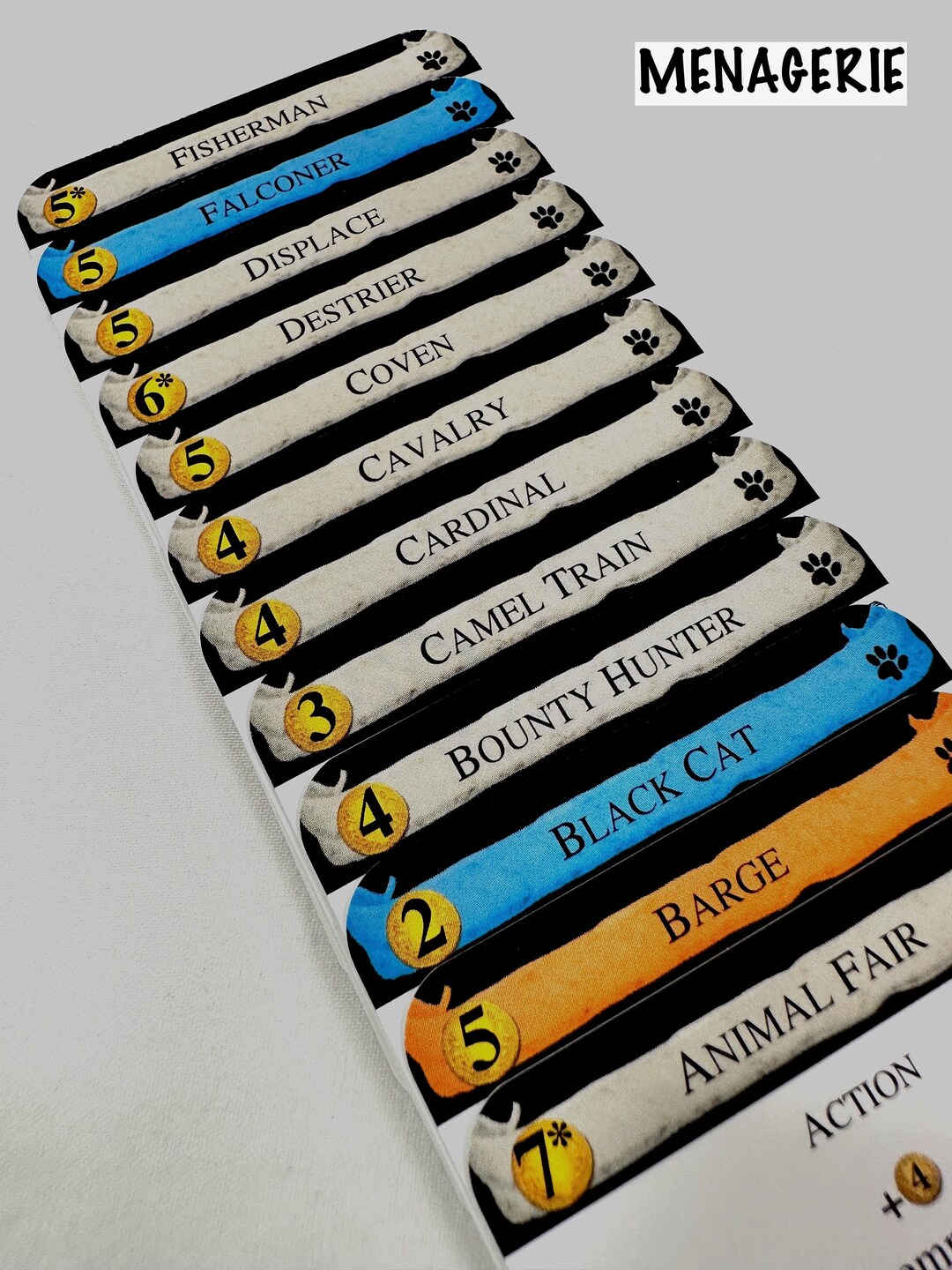 Dominion: Menagerie Expansion Divider Cards - Full Tabbed - Etsy
