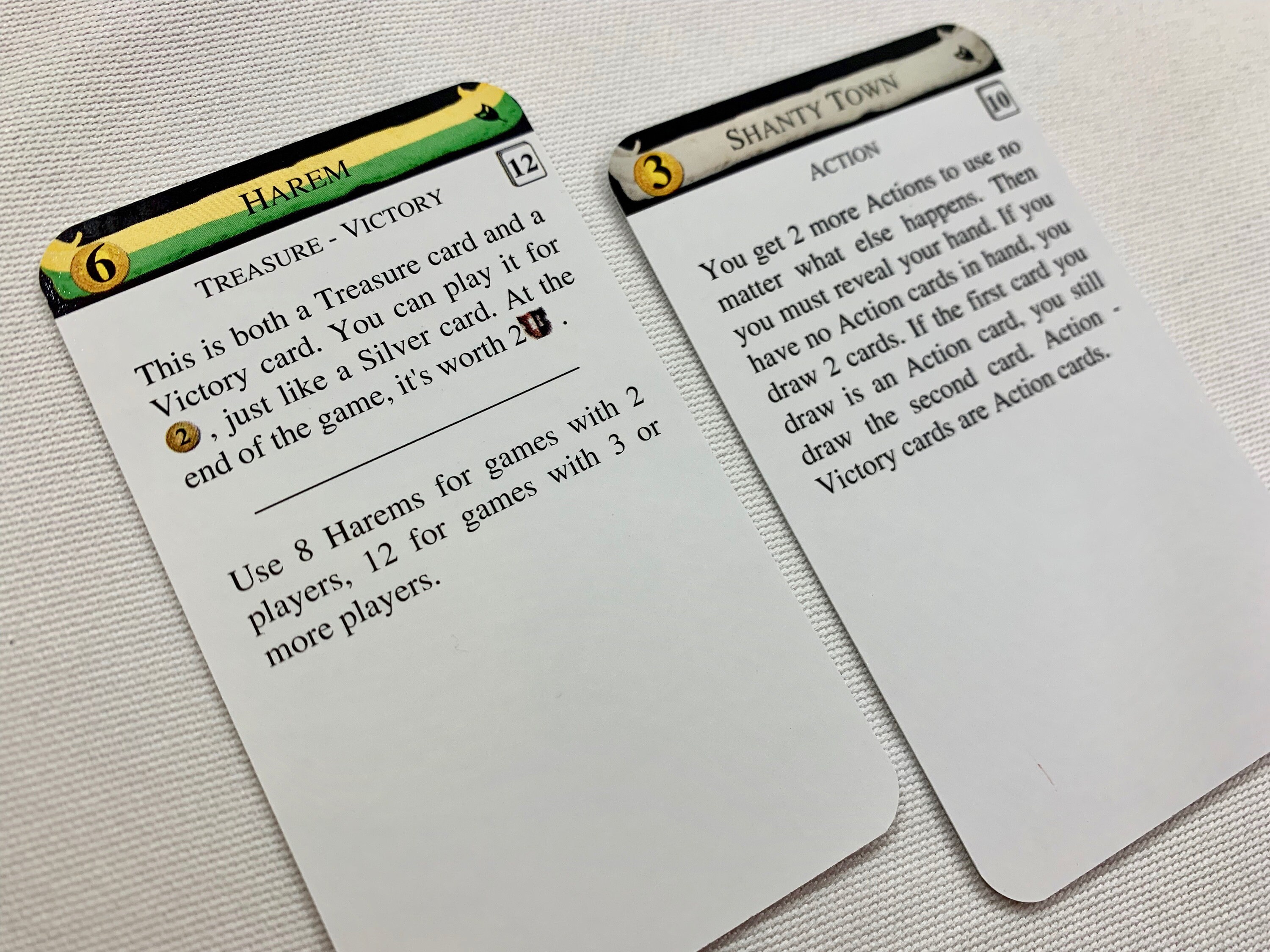 Dominion INTRIGUE Divider Cards 2nd Edition Expansion Full - Etsy