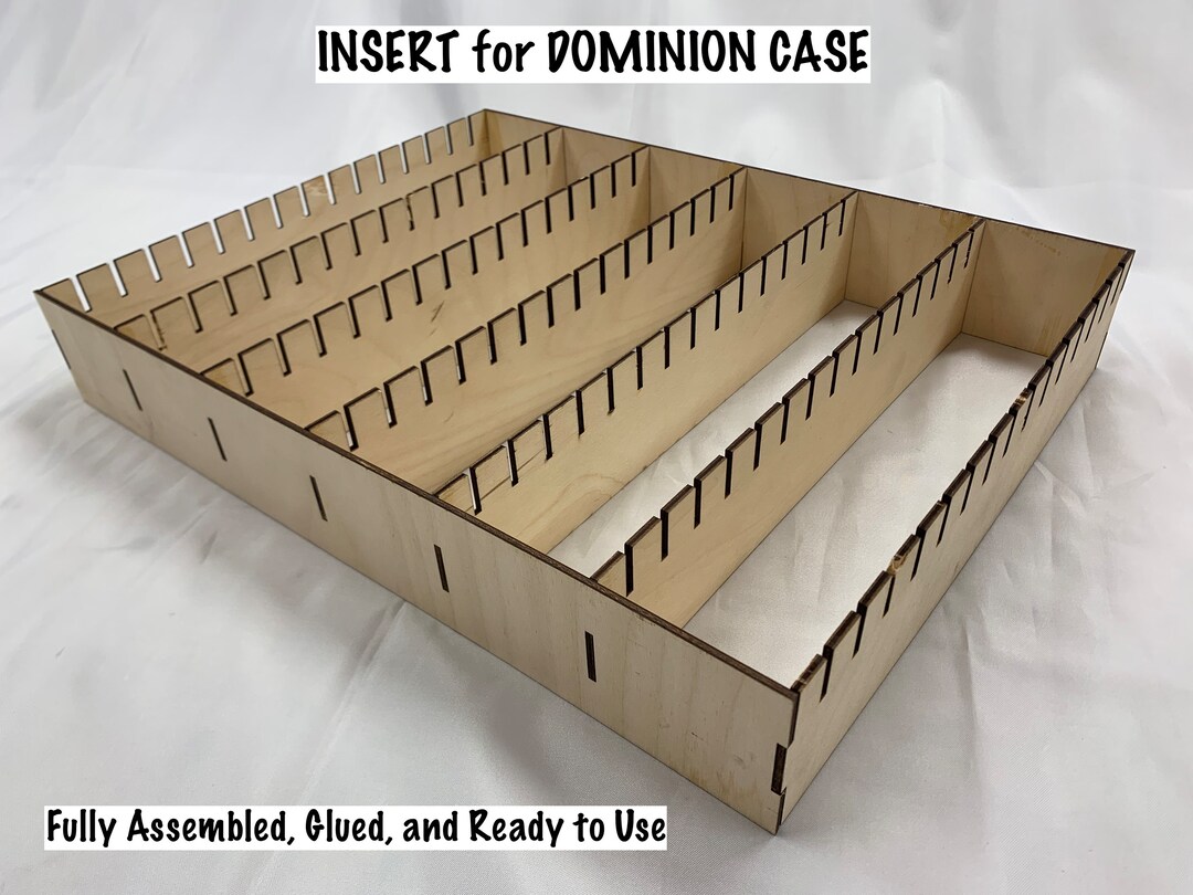 Dominion Card Game - INSERT for Dominion Case - Completely ASSEMBLED ...
