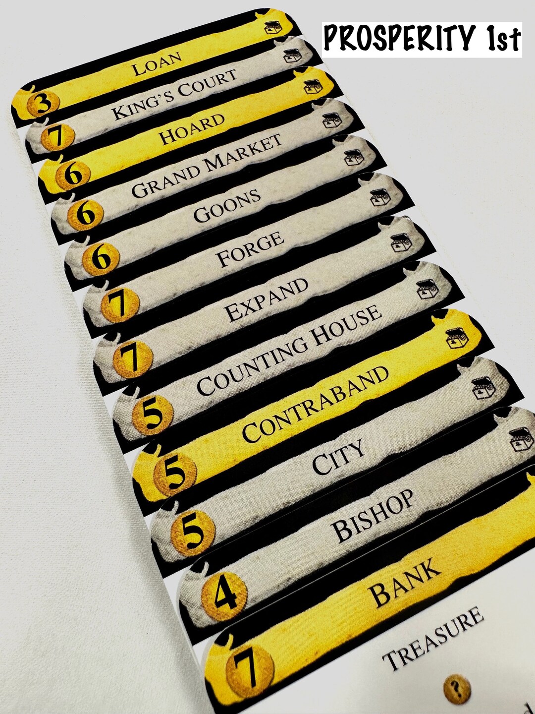 Dominion PROSPERITY Divider Cards 1st Edition - Full Tab DIVIDER CARDS ...