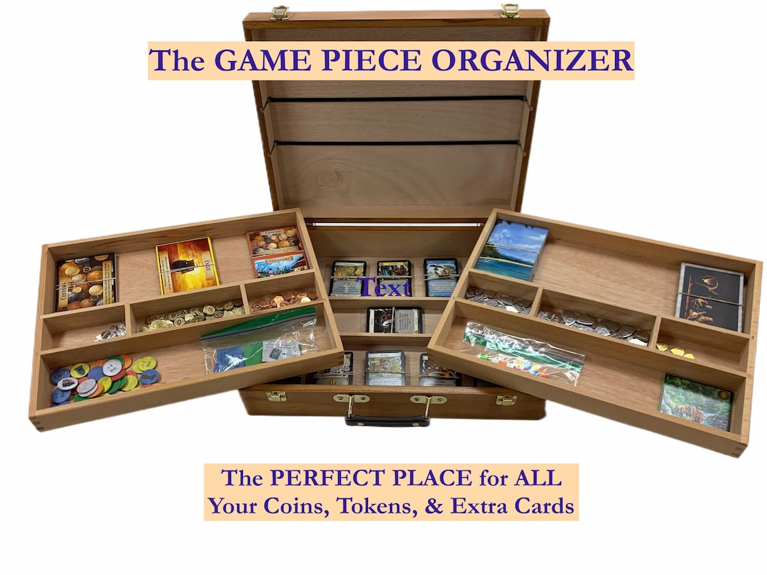 Dominion Card Game Organizer: Stained/painted Token Storage - Etsy
