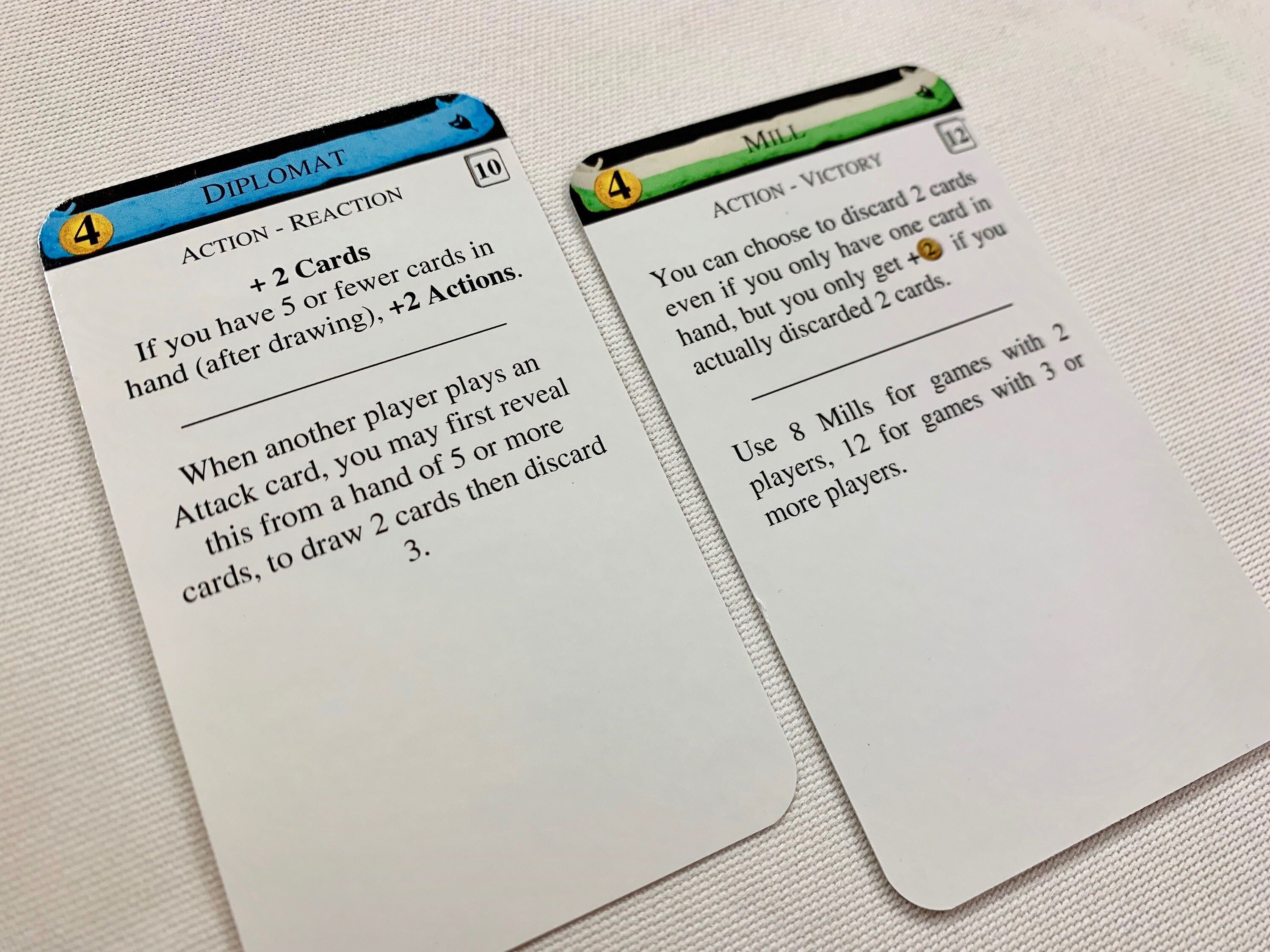 Dominion INTRIGUE Divider Cards 2nd Edition Expansion Full - Etsy
