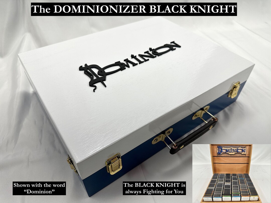 Dominion Card Game Organizer: the Black Knight, With Divider Cards - Etsy