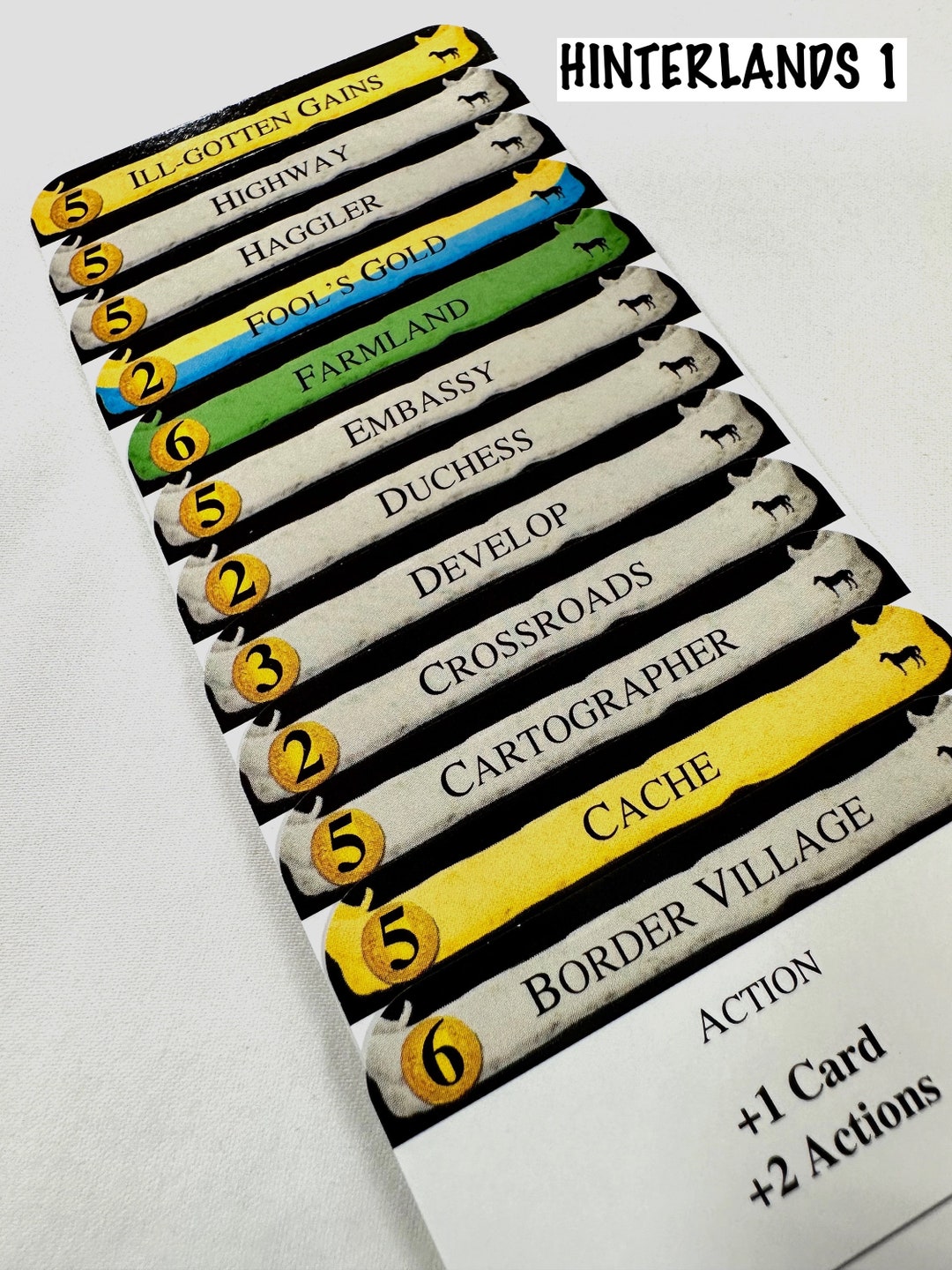 Dominion: Hinterlands 1st Edition Expansion Divider Cards - Full Tabbed ...