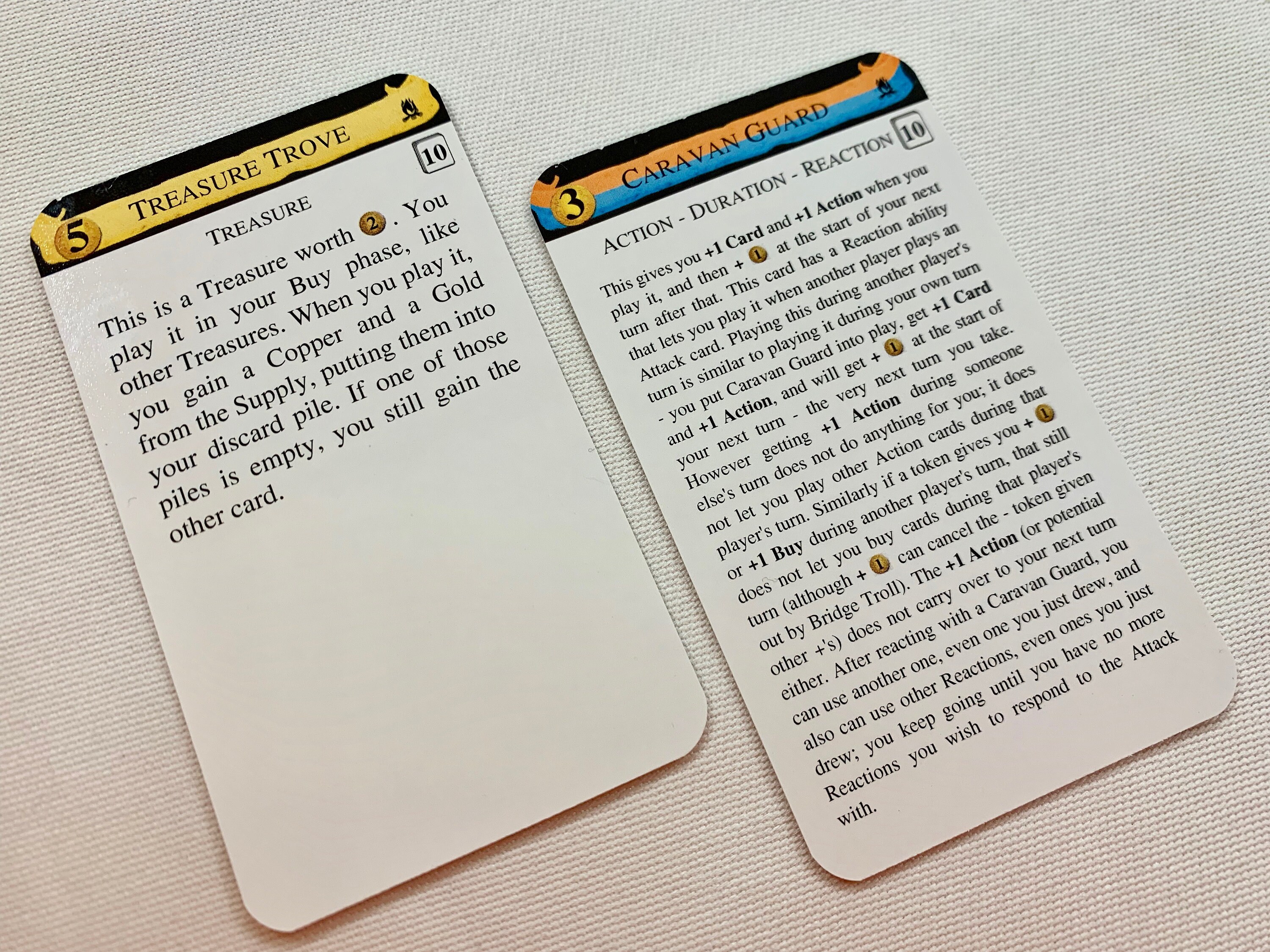 Dominion ADVENTURES Divider Cards - Full Tab DIVIDER CARDS of the ...