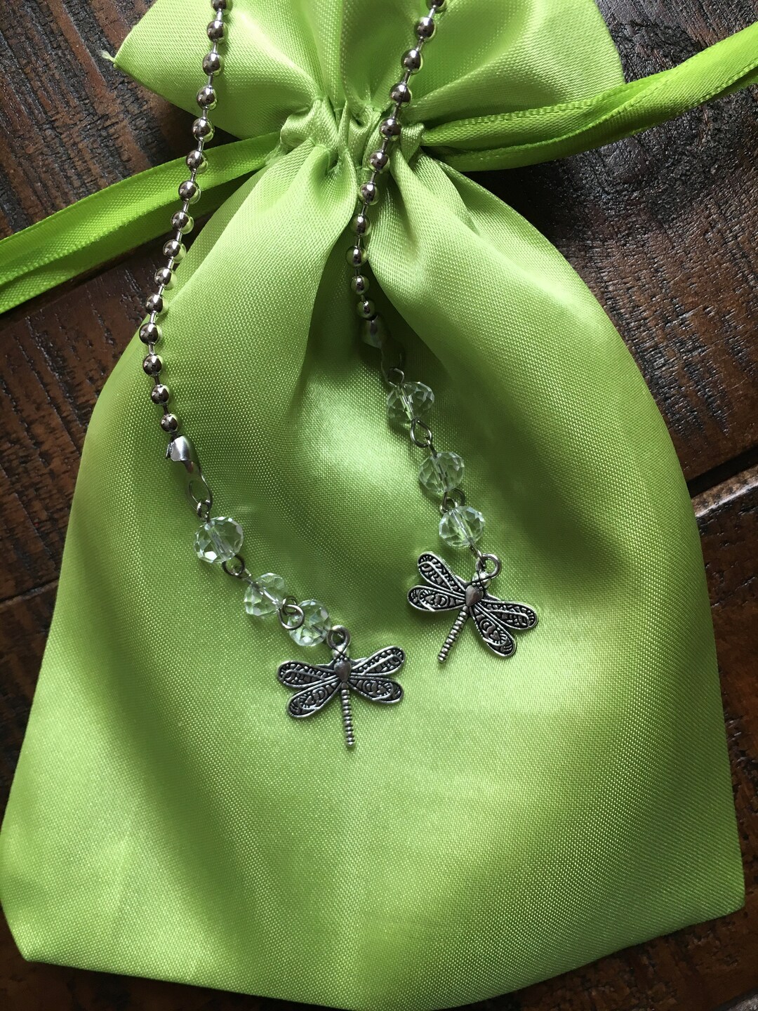 Dragonfly Ceiling Fan Pull Chains ~ Set of 2, Six Color Choices - Etsy