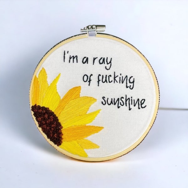 Swear Embroidery - Etsy