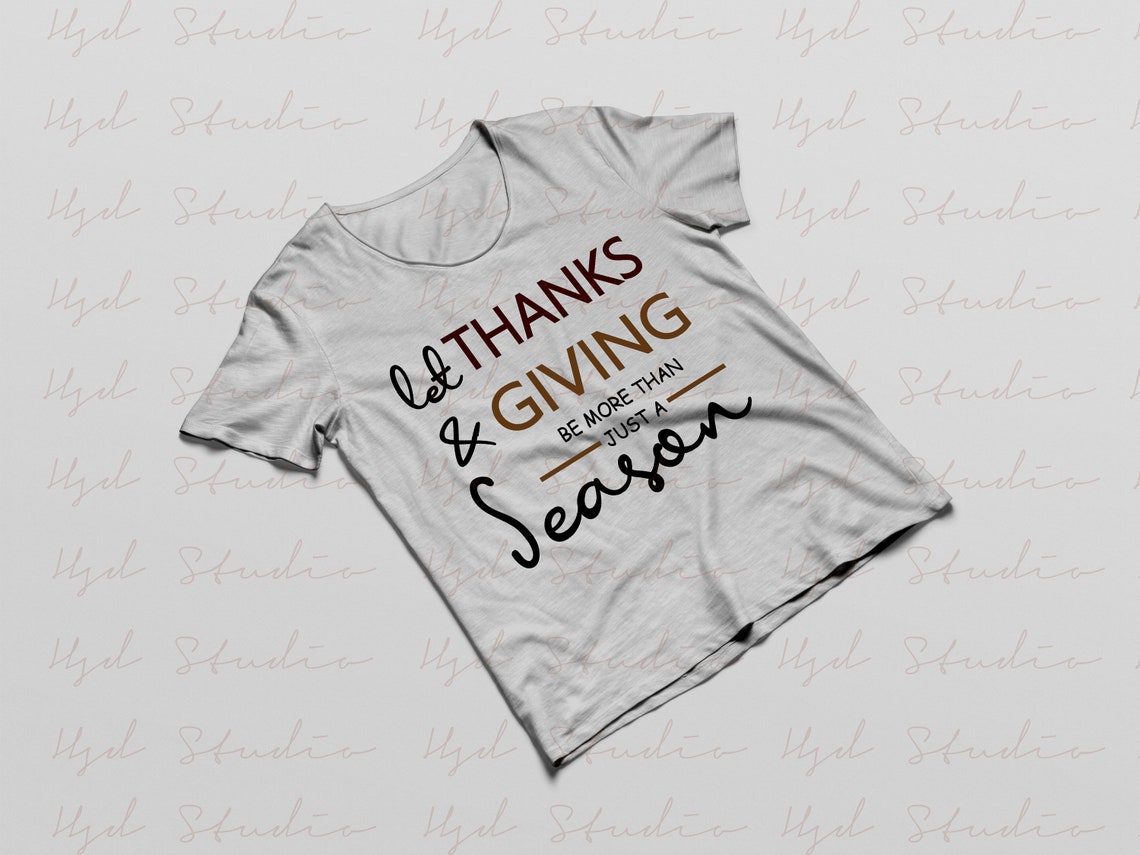 Thanks and Giving SVG Thanksgiving Svg Cut File Cricut | Etsy